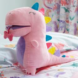 pink dinosaur plush pink