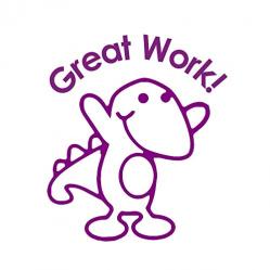 Great Work Dinosaur Stamp for Teachers