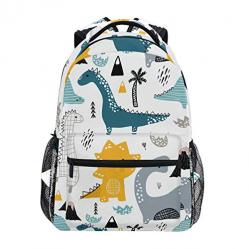 Girls Dinosaur School Backpack - ALAZA