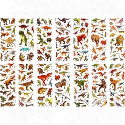 3D Puffy Dinosaur Stickers -14 Sheets - Zonon