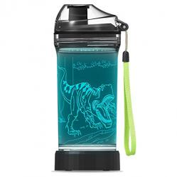 Colour Changing Light Up Tyranosaurus Rex Water Bottle
