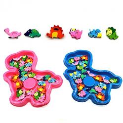 50 x Mini Dinosaur Erasers