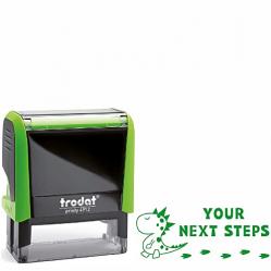 Next Steps Dinosaur Teacher Stamp