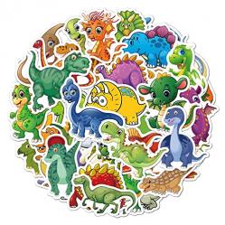 100 Waterproof Vinyl Dinosaur Sticker Decals
