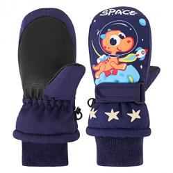 Dinosaur in Space Mittens - Ages 1-7