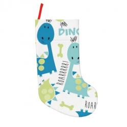 Printed Dinosaur Roar Christmas Stocking