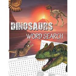 dinosaurs word search book