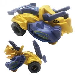 transforming dinosaur car