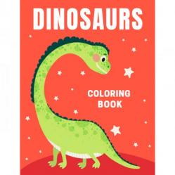 dinosaurs colouring book, prehistoric activity books